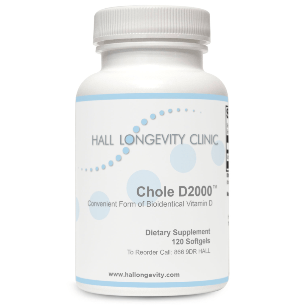 Chole D2000™ Vitamin D3 Plus - Hall Longevity Clinic